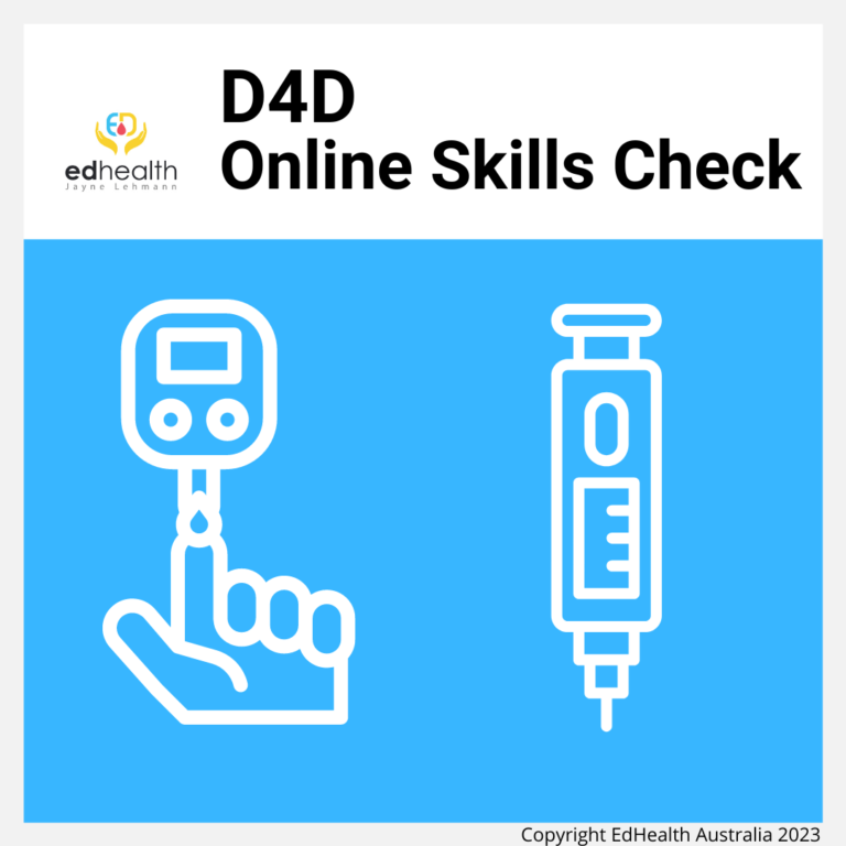 Diabetes 4 Disability (D4D) Course – EdHealth Australia